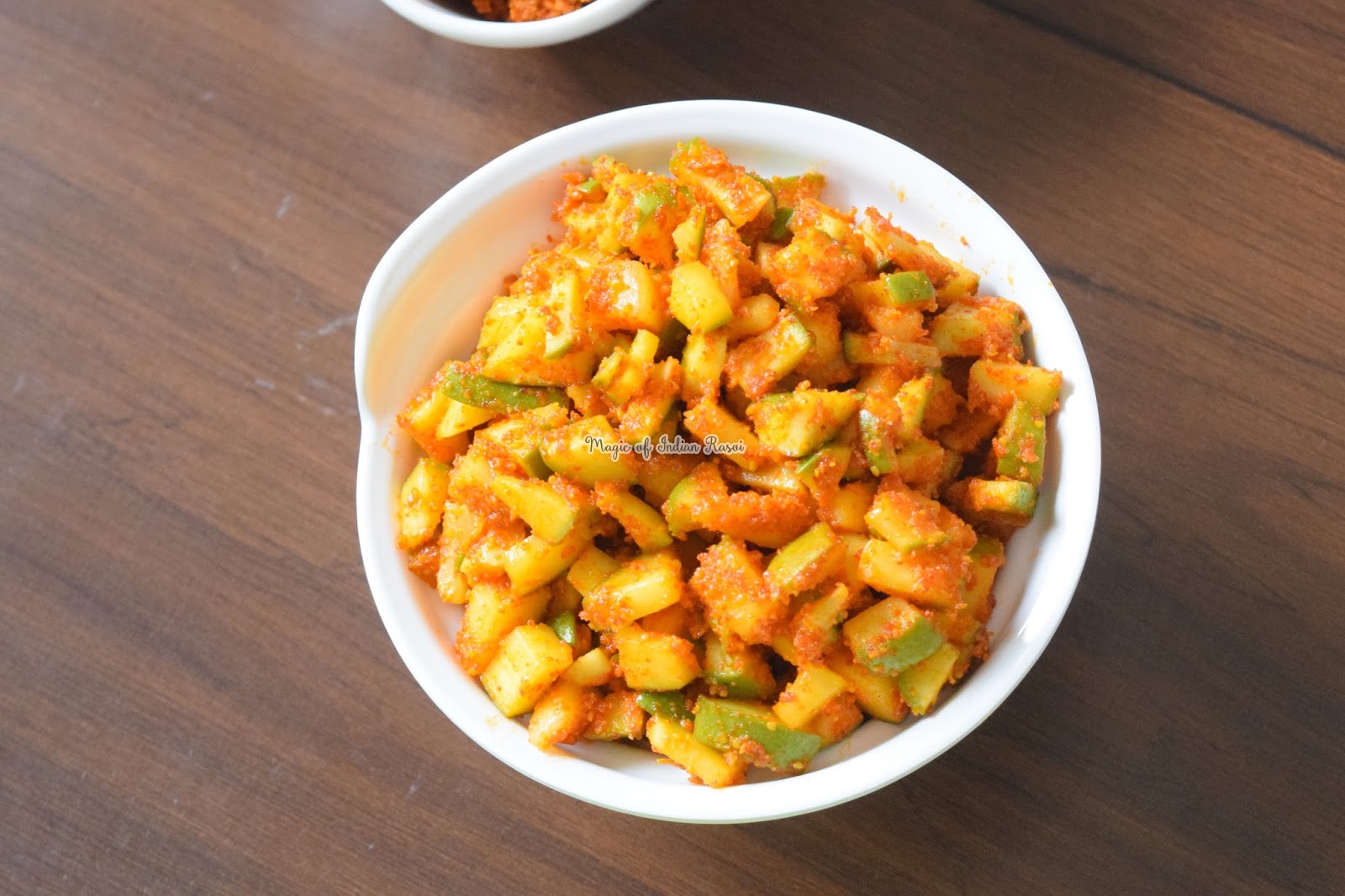 Gujarati Methia No Masala & Instant Mango Pickle - Gujarati Athanu ...