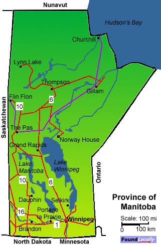 Manitoba Trip: The French City -- Portage la Prairie