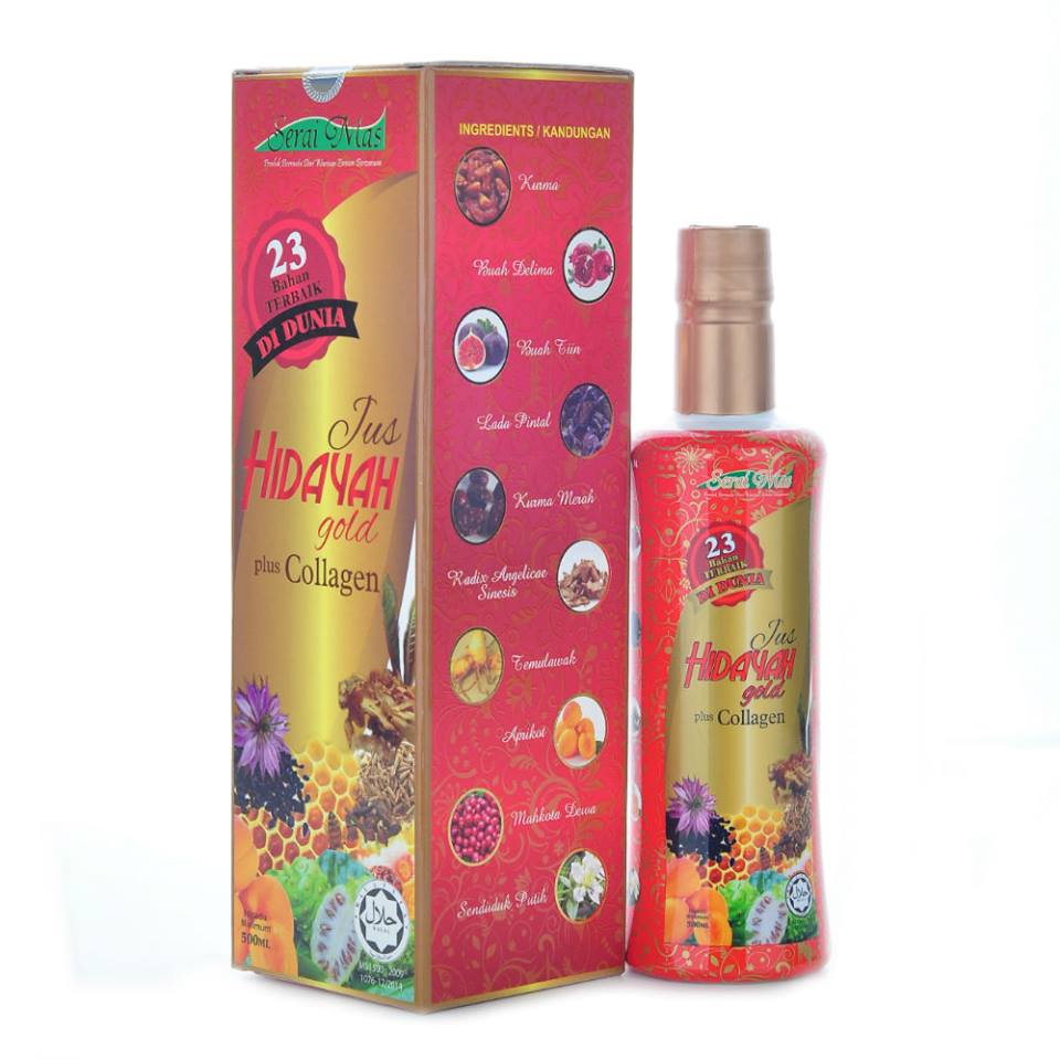 AIRA BEAUTYCARE: SERAI MAS : JUS HIDAYAH GOLD PLUS COLLAGEN