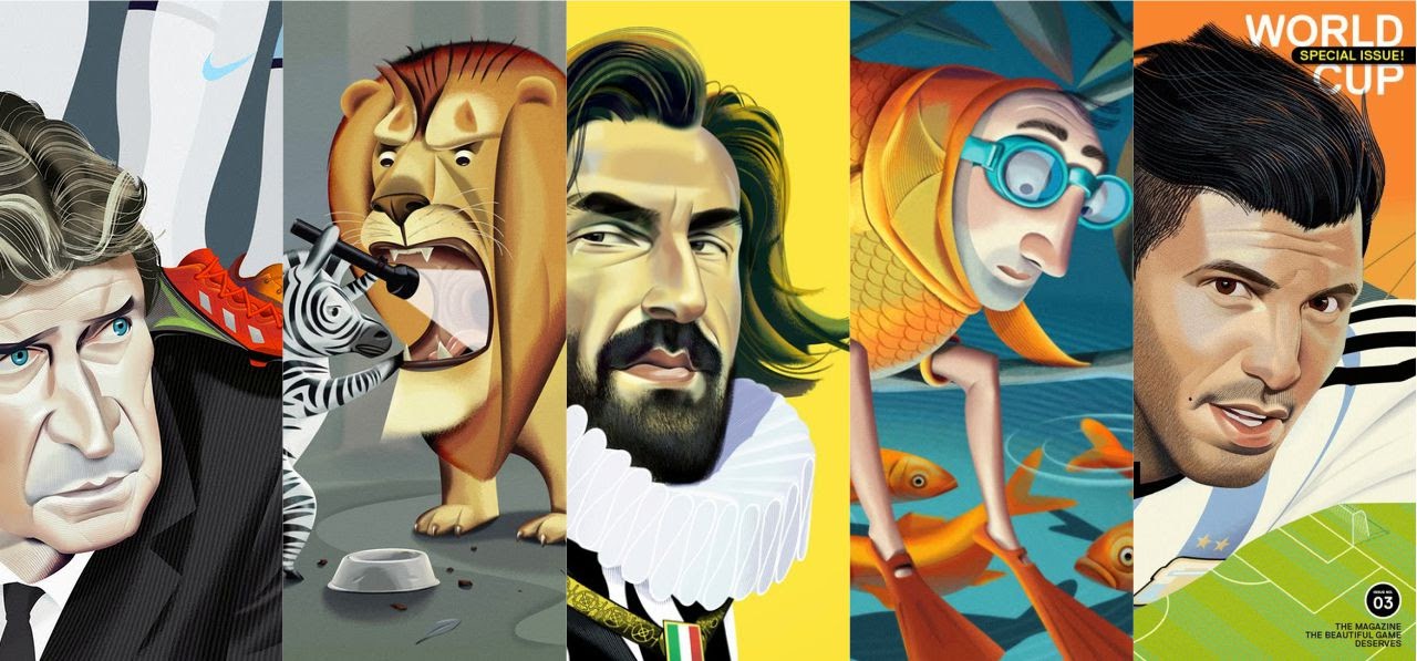 Illustrator Design Inspiration - Nigel Buchanan | Kemal Fajar Tholomew