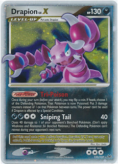shiningpokemon7's pokemon card review: drapion lv.x(platinum)