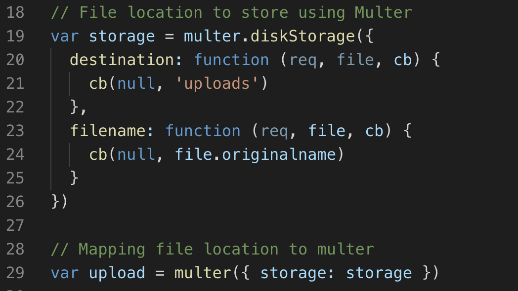 Technical Stuff: Uploading a file using Multer!! Technical Stuff: Uploading a file using Multer!!