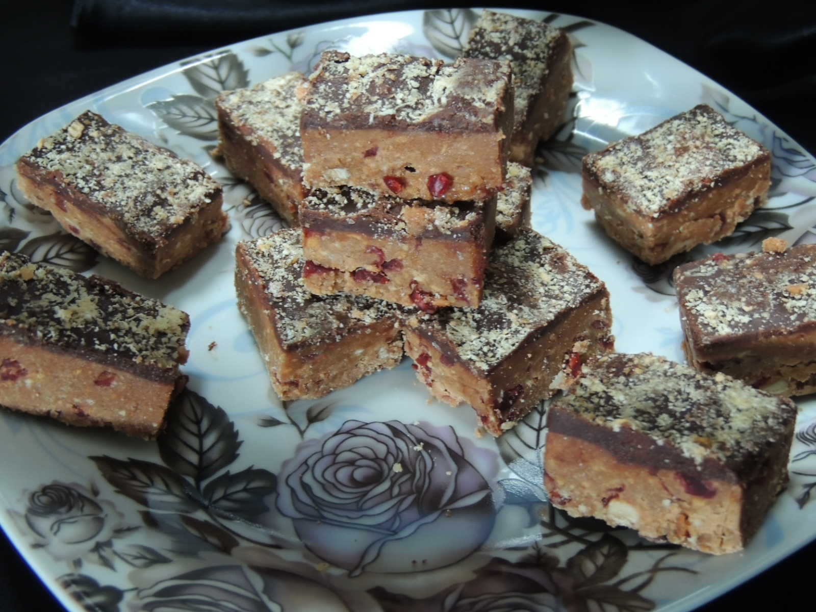 Jednostavni recepti: Posne lešnik štangle s brusnicama