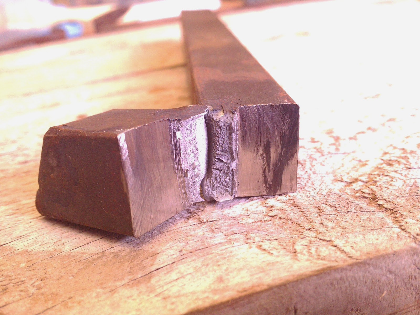 My peculiar nature: Found!!...... but is it Wrought iron?