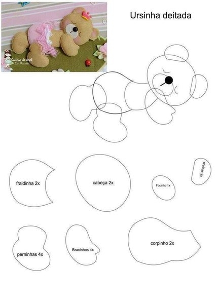 Patrones De Fieltro Para Imprimir