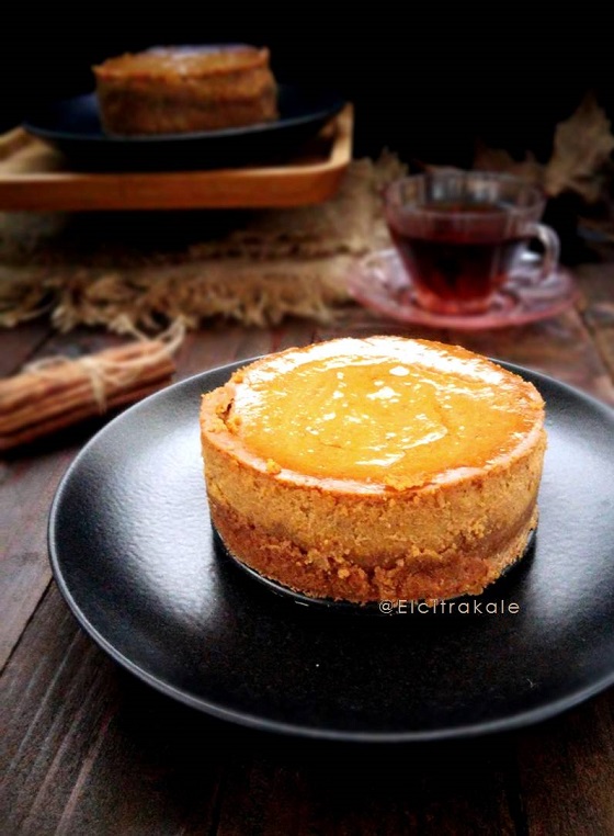 Citra's Home Diary: Mini Pumpkin CheeseCake / Cheesecake labu kuning