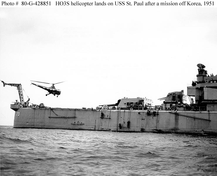 Naval Warfare: USS Saint Paul (CA-73)