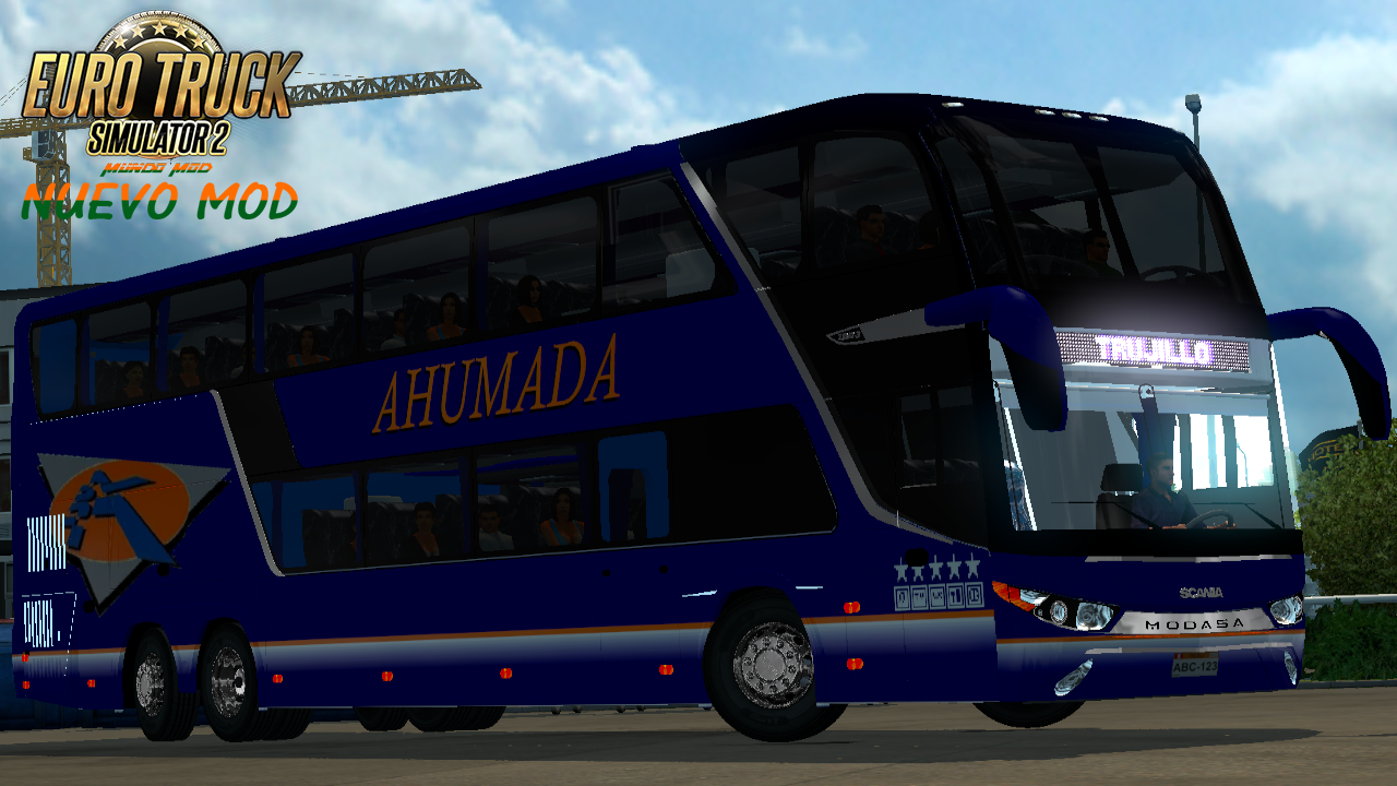 (Bus Mod) Modasa Zeus 3 - ETS 2 Mundo Mod