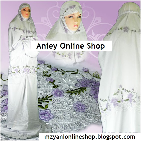 Aniey Online Shop: Telekung Bunga Warna Serendah RM35/Sepasang