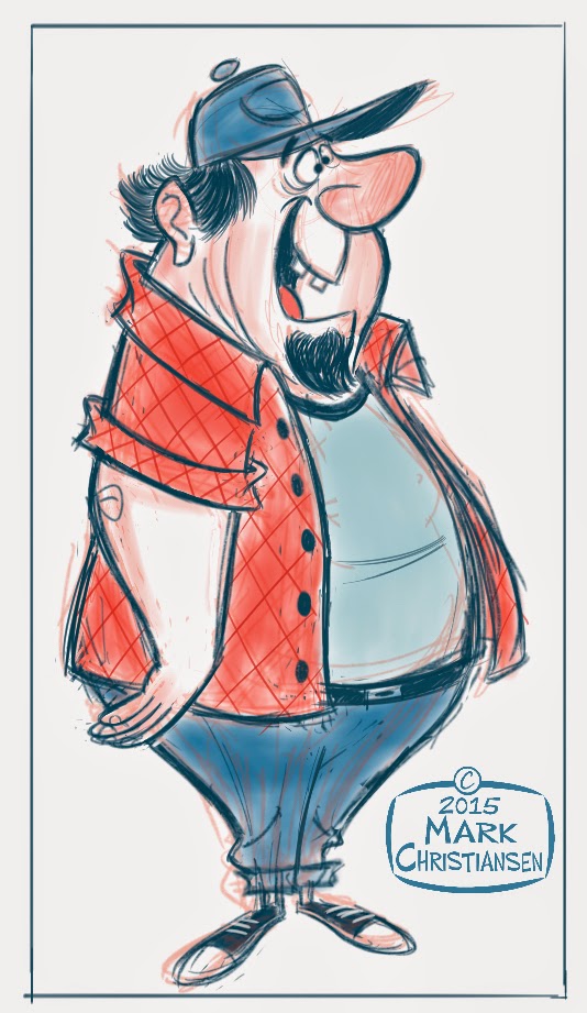 Mark Christiansen's Art and Cartoon Blog: 2015