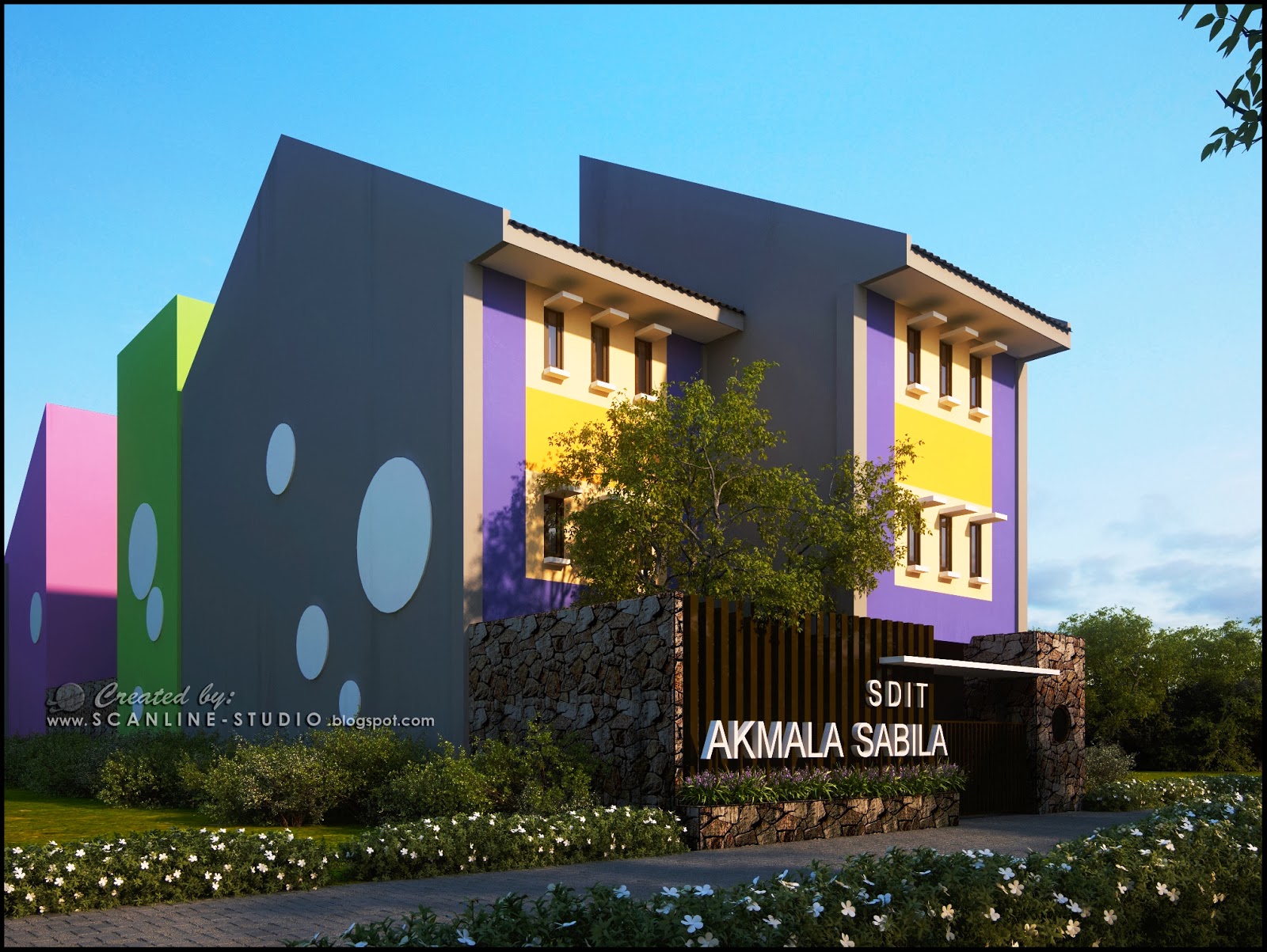 Scanline Art Gallery: SDIT Akmala Sabila