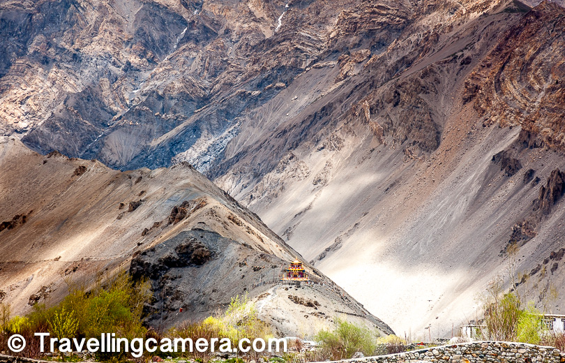 500 years old Mummy of Sangha Tenzin with teeth & hair at Gue Monastery