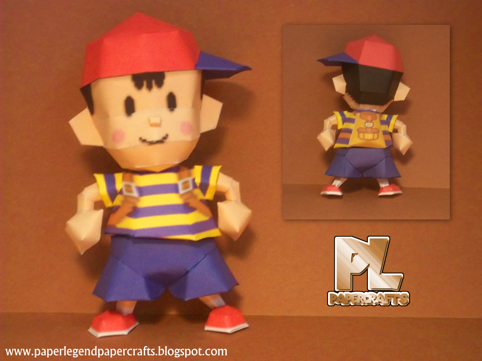 Papercraft Super Smash Bros Ness ~ Papercraftsparati | Todos los ...