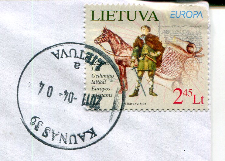 collect ROC: Lithuania Postcard: Kaunas