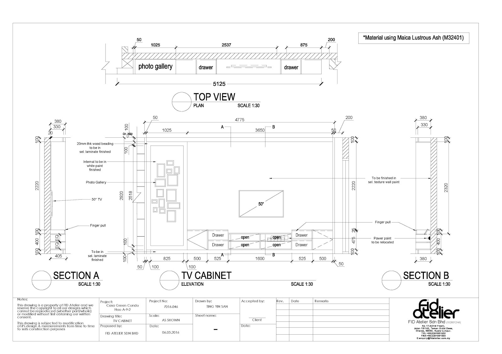 YiinSan: Detailing Drawings and Option xN Project 2