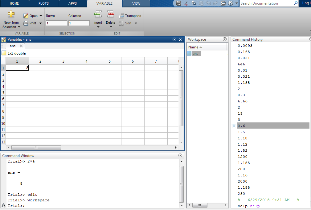 Matlab4all: MATLAB - basics