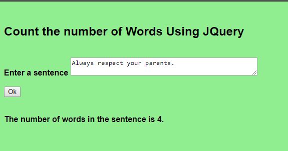 Free Programming Source Codes And Computer Programming Tutorials Count The Number Of Words