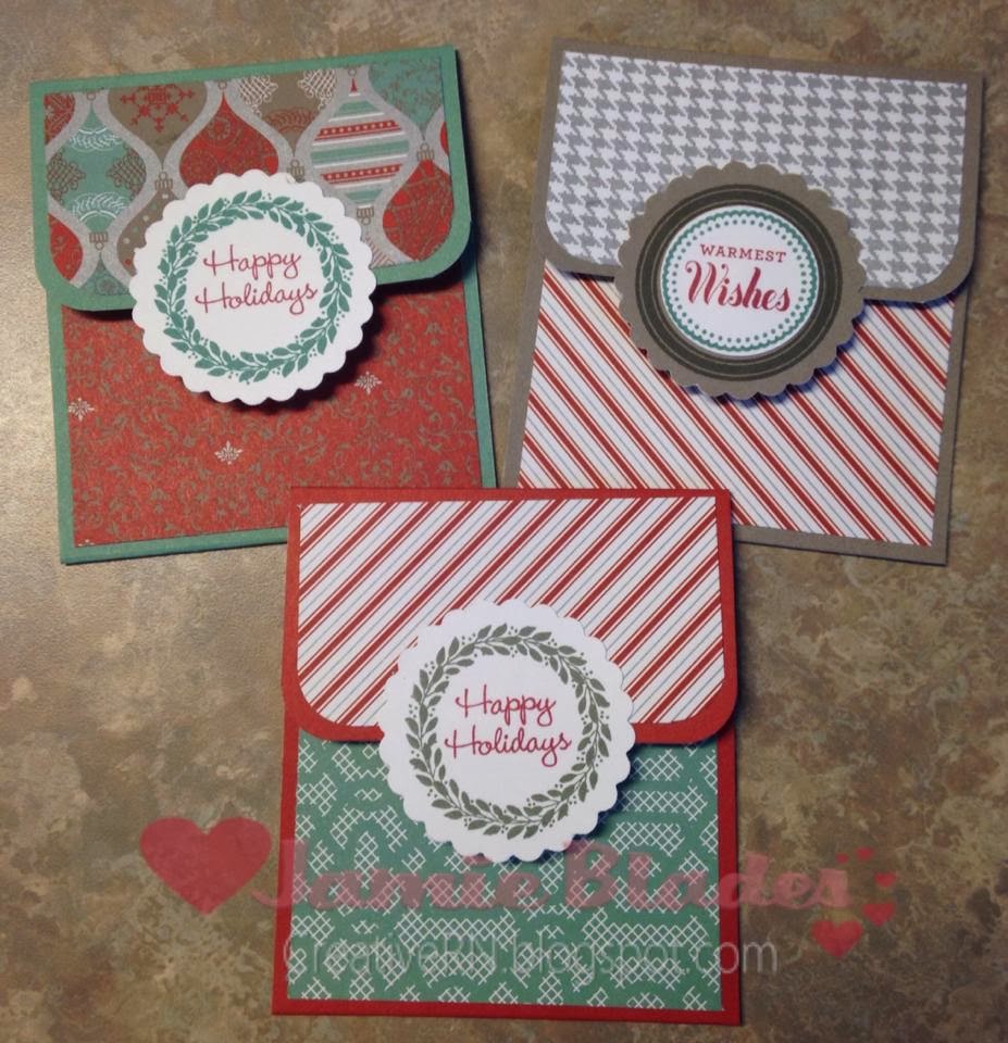 Creative Projects: Holiday Gift Card Holders