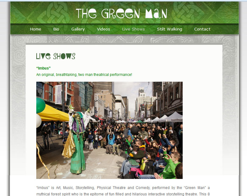 Tina Winterlik: HELP GET THE GREEN MAN TO THEE DRAGONS