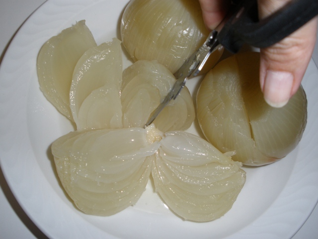 Mi bloguico de Cocina: Cebollas Cocidas Aliñadas