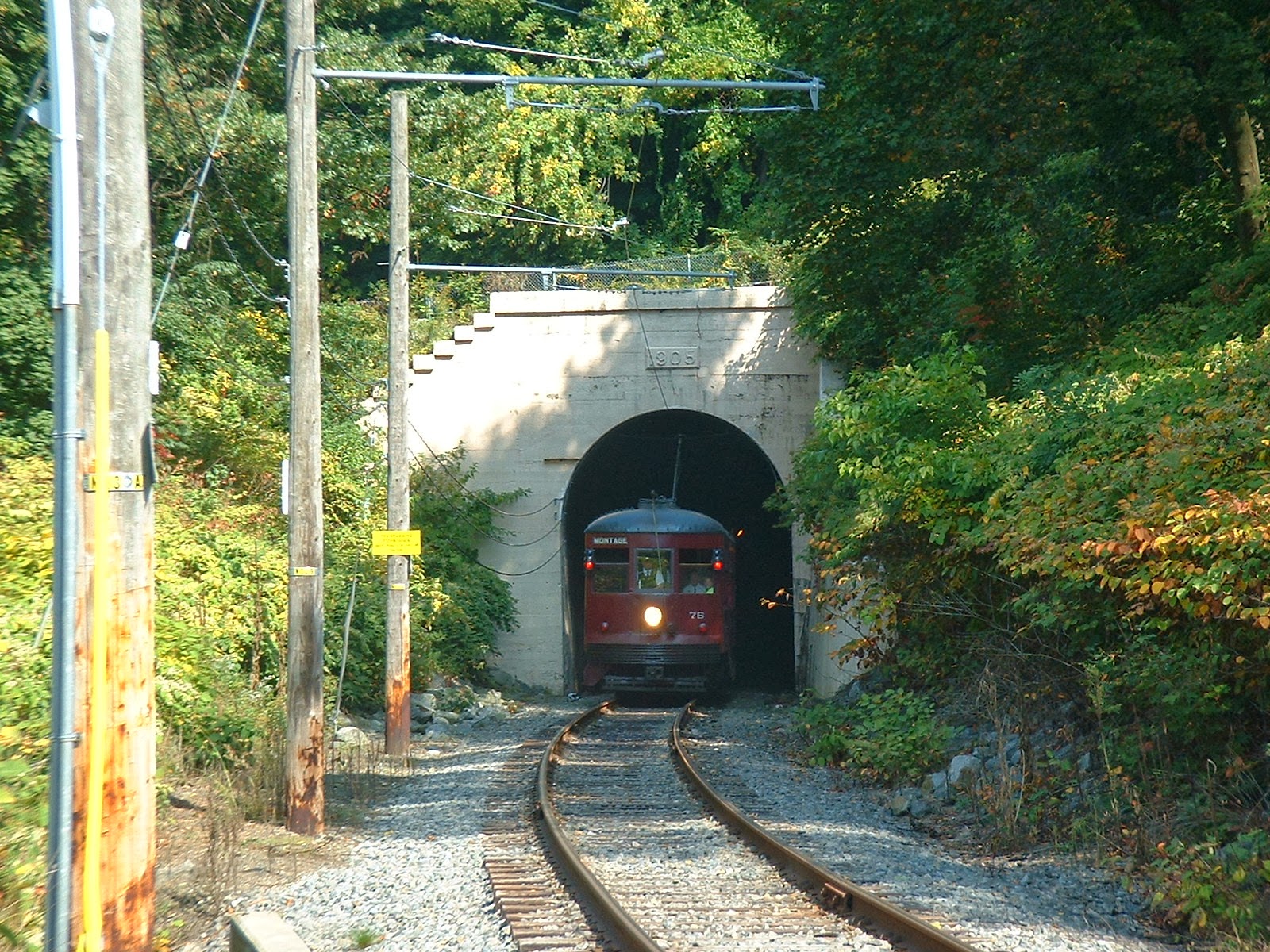Frank's Place: Laurel Line Tunnel