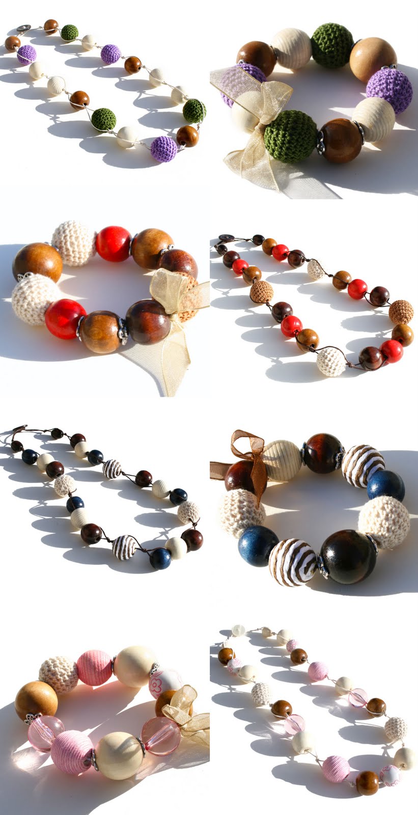 Handmade by Hayley: Summer String Necklaces