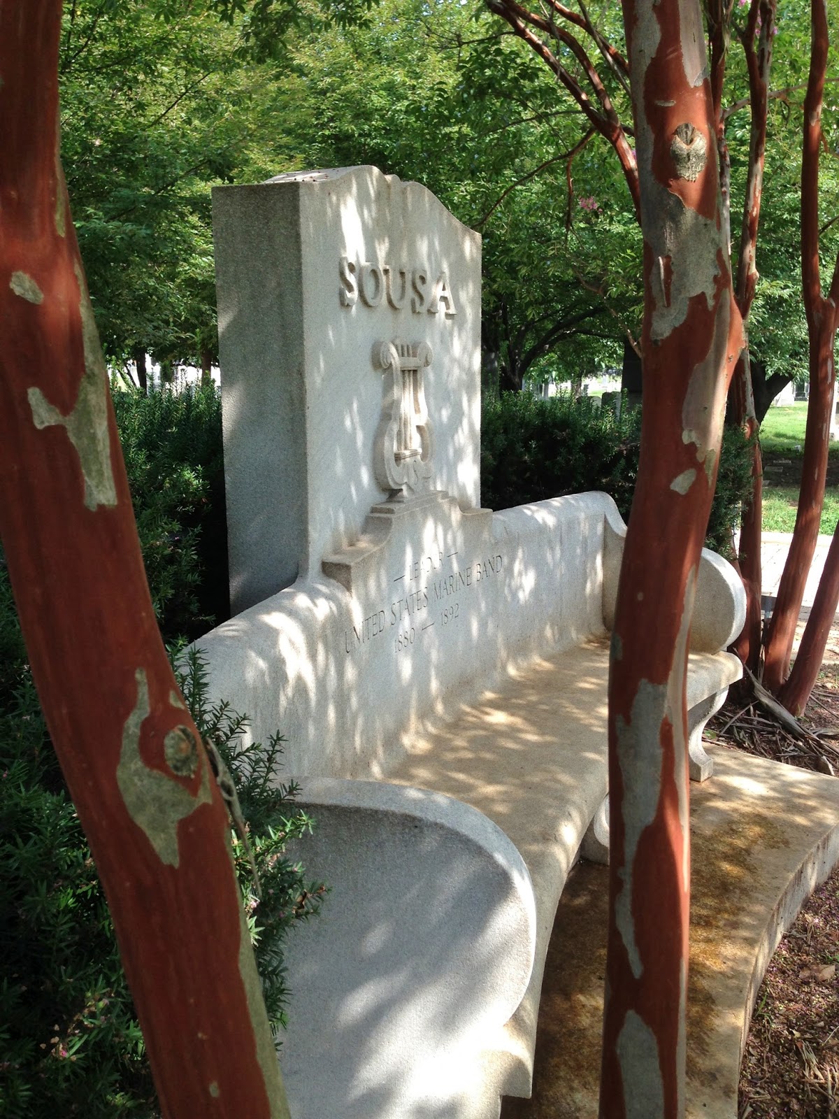 Strictly Oompah: Visiting Mr. Sousa in Washington