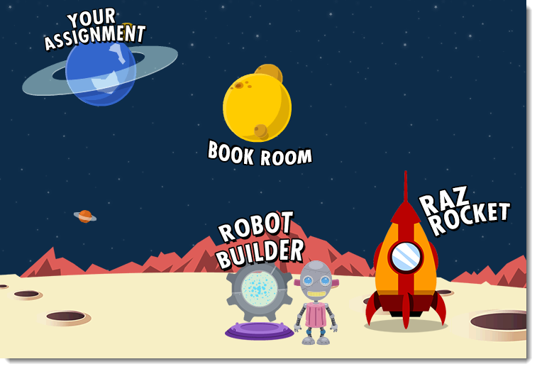 Reading, Robots, and Rockets with Raz Kids