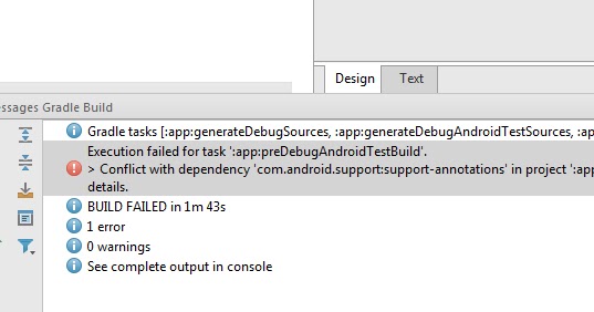 Cara Mengatasi "'com.android.support:support-annotations' in project ':app'. Resolved version ...