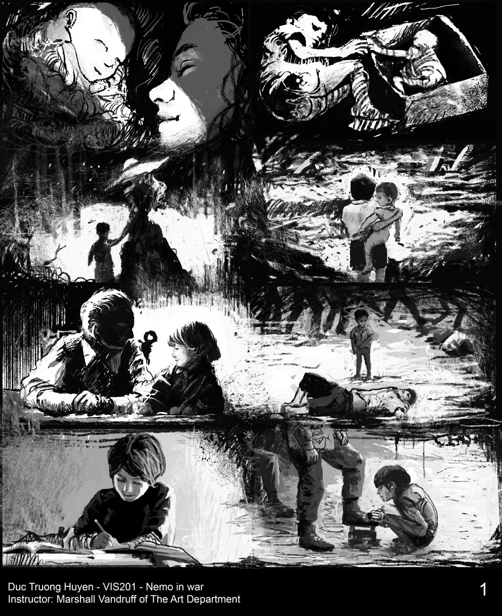 Summer of Saigon: Visual Narrative assignment