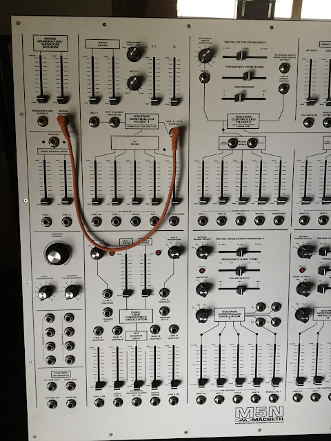 MATRIXSYNTH: Macbeth M5N Semi Modular Synthesizer SN AC3004