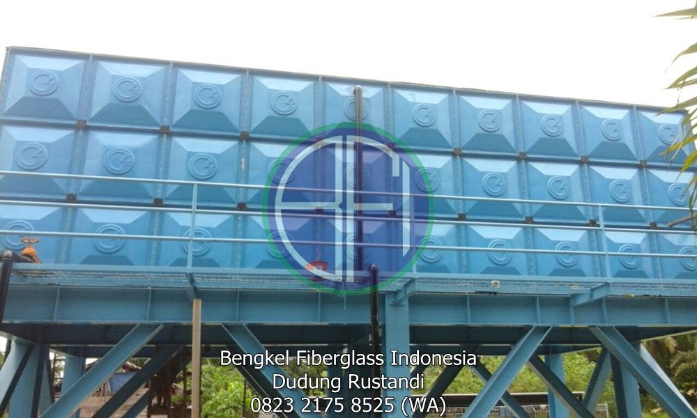 Keunggulan Tangki Fiberglass Sebagai Media Penyimpanan Cairan Kimia