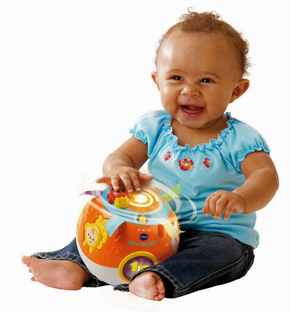 A Secret World for All : VTech Move and Crawl Ball