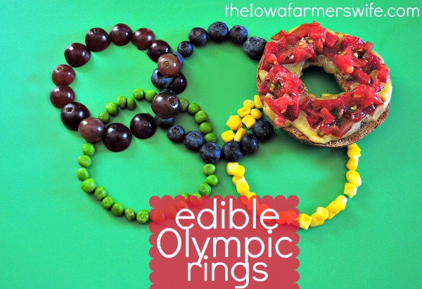 The Iowa Farmer's Wife: Edible Olympic Rings