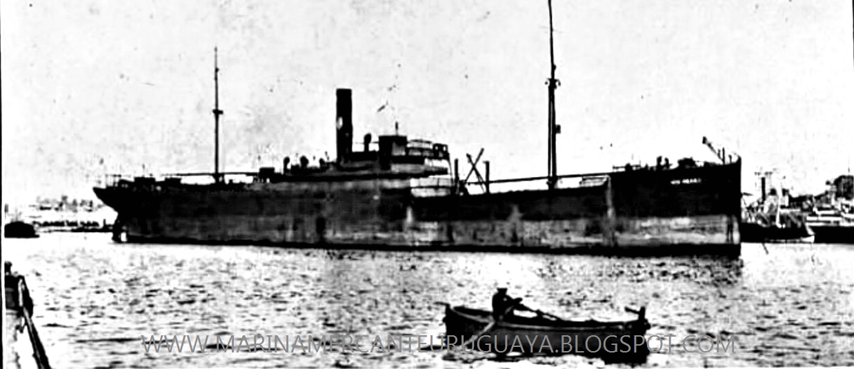 MARINA MERCANTE URUGUAYA: S/S Rio Negro, Flota de Ultramar 1917-1927
