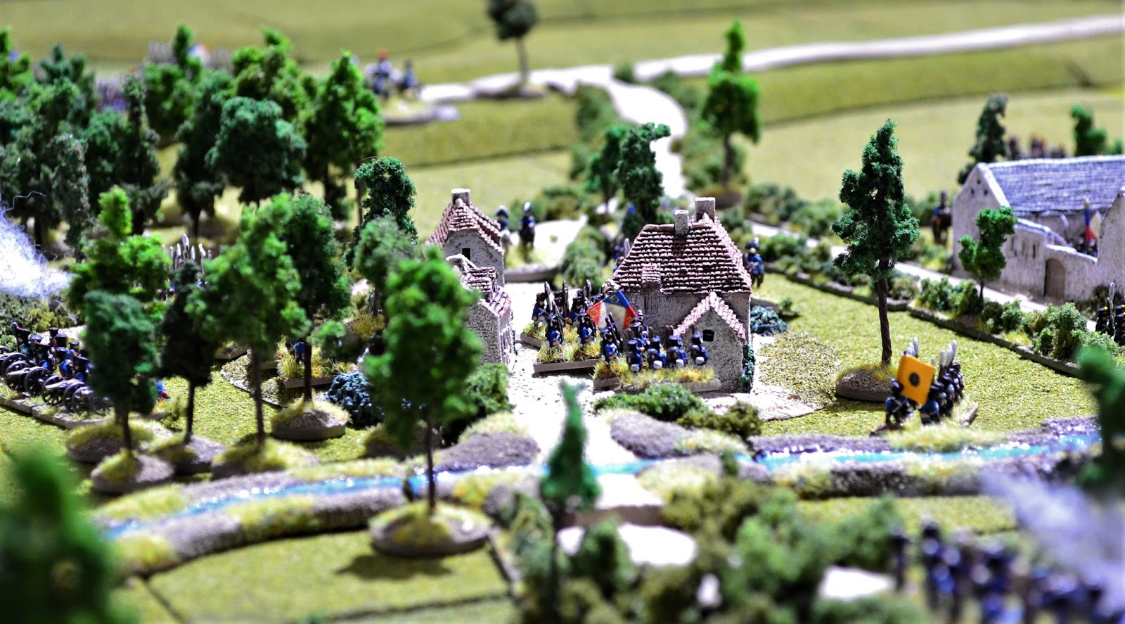 Grymauch's Solo Wargaming Blog : The Battle of Waterloo in 6mm Part 6