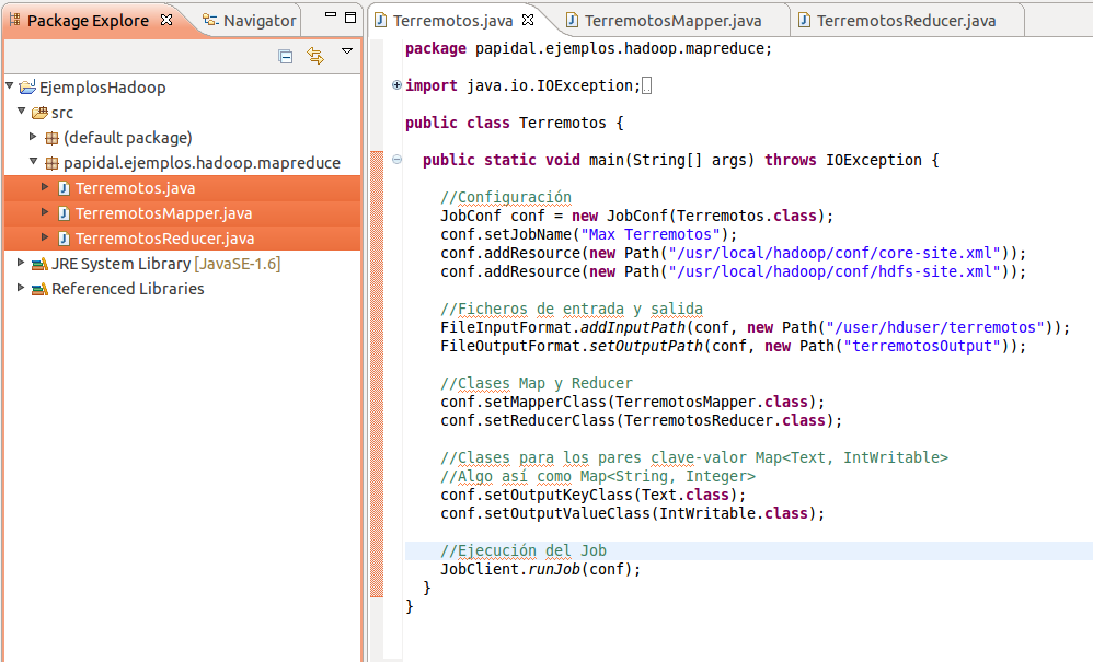Papidal: Big Data - Configurar Hadoop y ejemplo de MapReduce