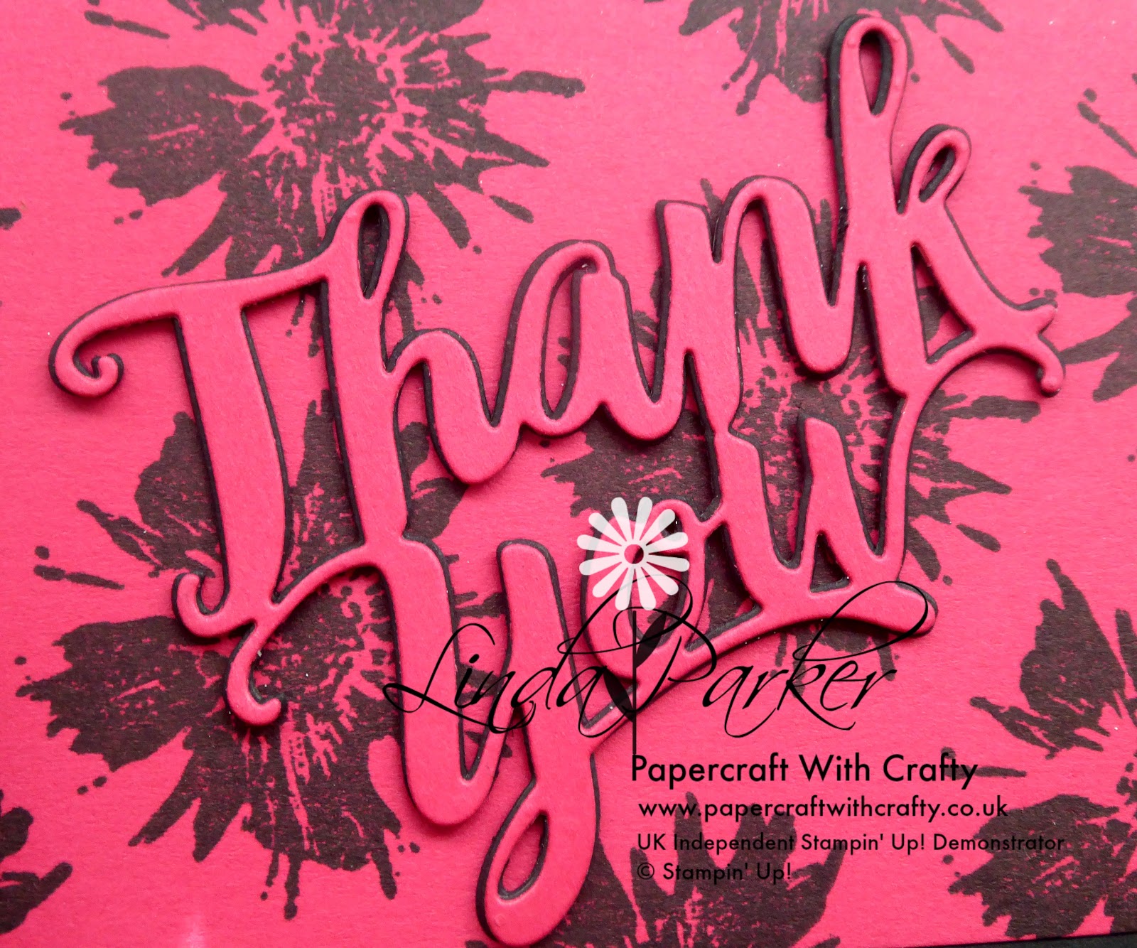 Papercraft With Crafty: Touches of Texture & the Thank You Thinlits Die - A Vamped Up Version of ...