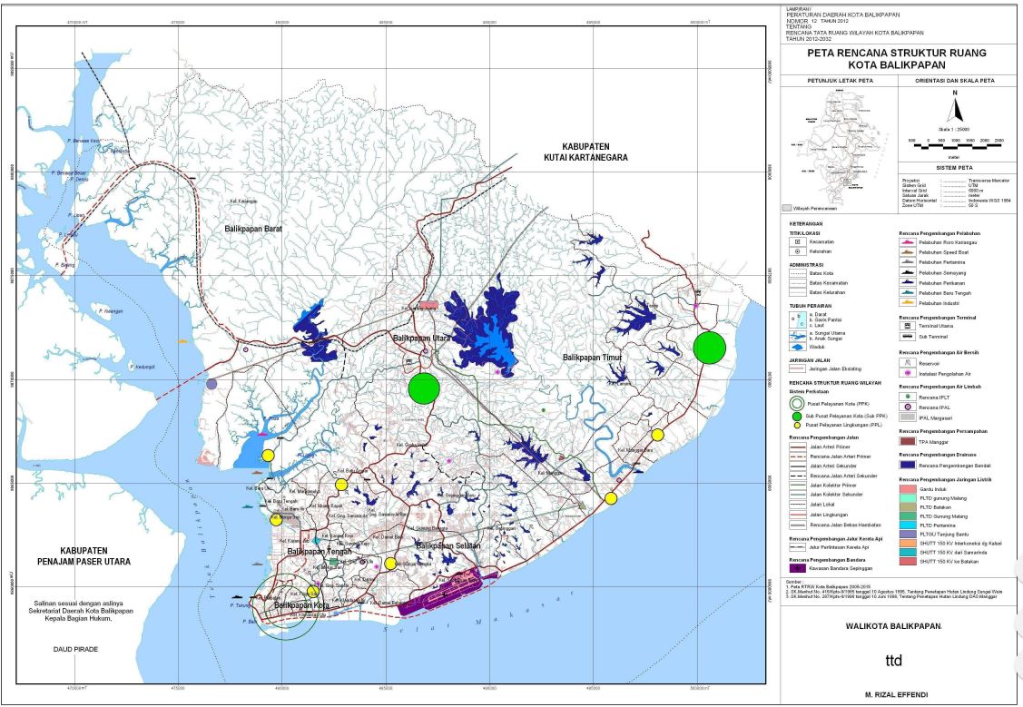 Mengenal Kawasan Industri Kariangau berdasarkan RTRW kota Balikpapan