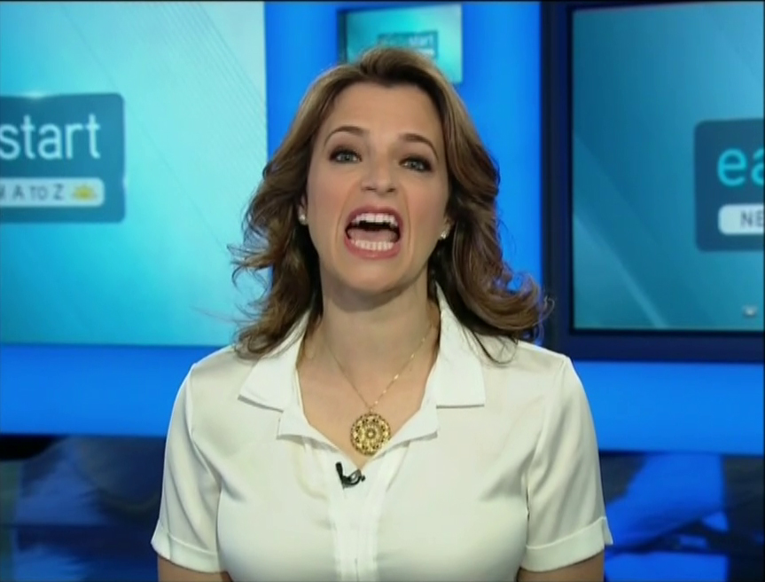 Ladies in Satin Blouses: Elizabeth Cohen - white blouses