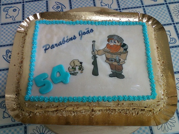 Bolos Decorados com Amor: Bolo Caçador