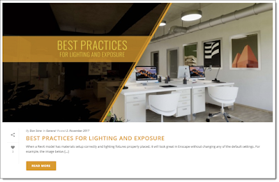 BIM Chapters: Enscape Blog Post: Best Practices for Lighting and Exposure