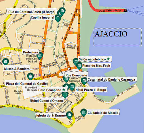 CÁLIDO MEDITERRANEO CON IBEROCRUCEROS: BUS TURISTICO EN AJACCIO