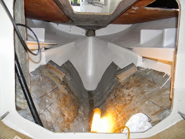 Ericson 25, Oystercatcher: Lazarette Modifications, Part 10: Initial ...