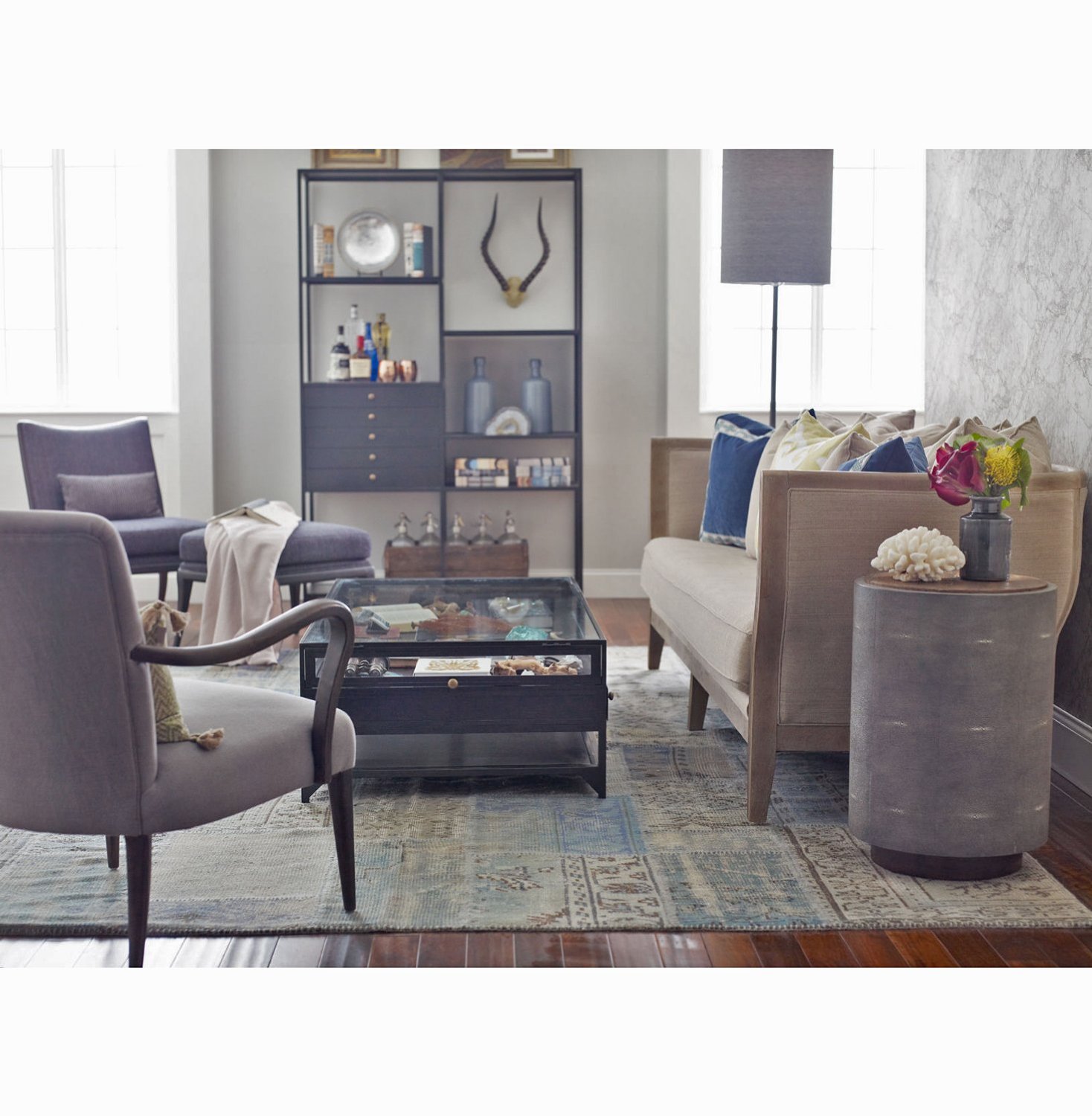 Glass Top Display Case Coffee Tables