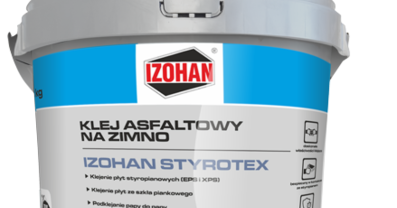 Eurobuild : Izohan Styrotex - Adesivo de colagem de lâminas asfálticas.