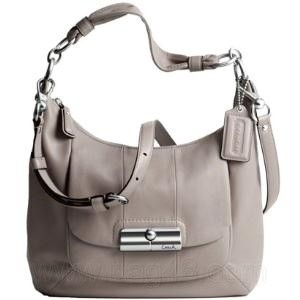 Bags & Bags: COACH 16808 (READY STOCK IN US) : Kristin Leather Hobo (Grey)