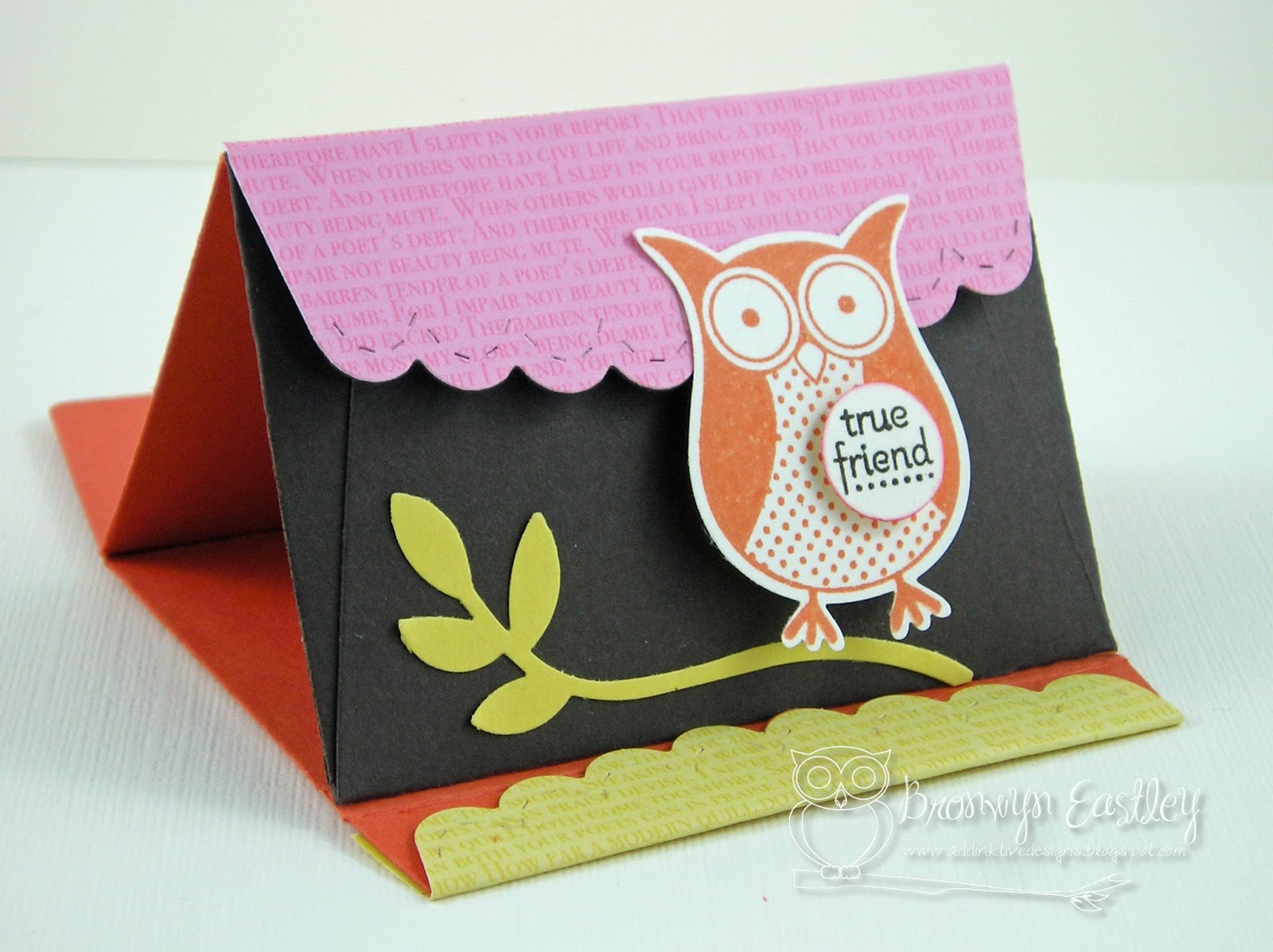 Scallop Envelope Easel Card Tutorial