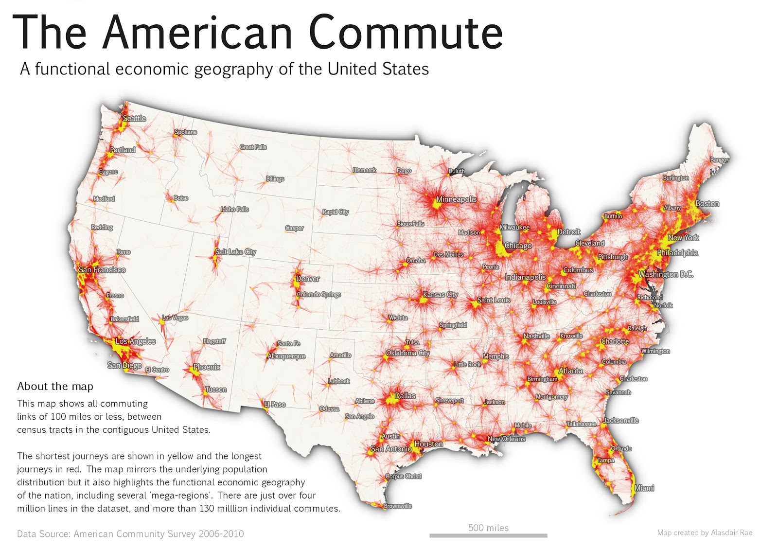 The american commute: a functional economic geography of the U.S ...
