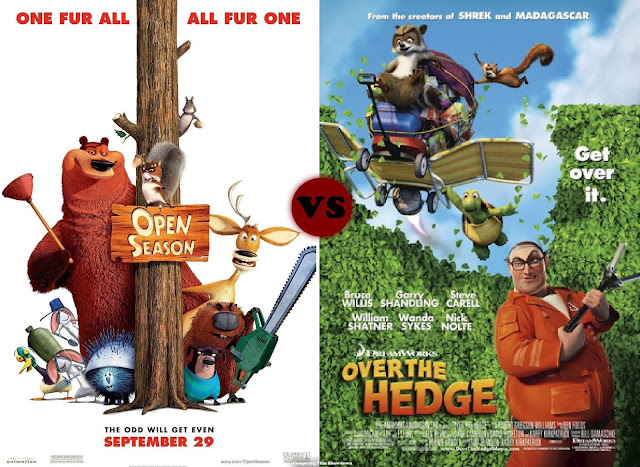 Competing Film Showdown: COMPETING FILMS - Open Season (2006) vs Over ...